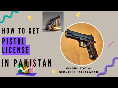 HOW TO GET PISTOL LICENSE IN PAKISTAN - YouTube