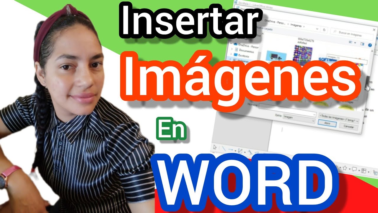 🟥 Como colocar una IMAGEN en un documento de Word | cómo insertar ...