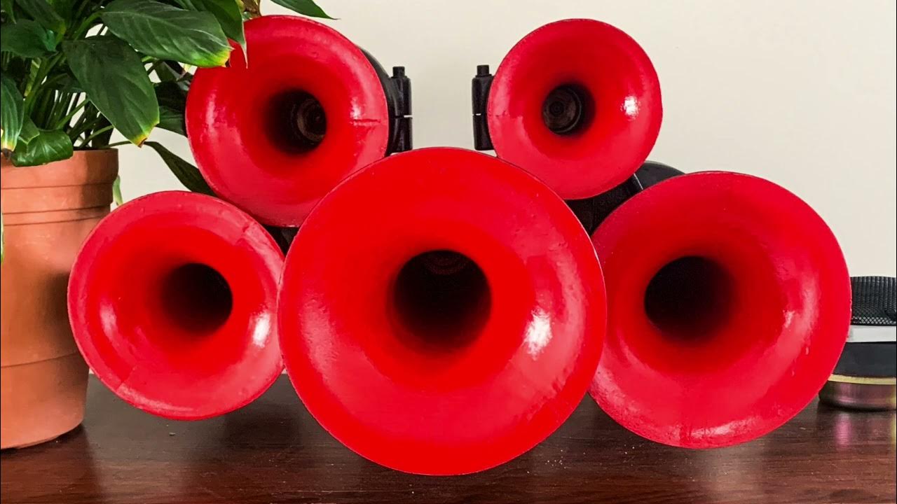 Nathan Airchime M5 Train Horn - YouTube