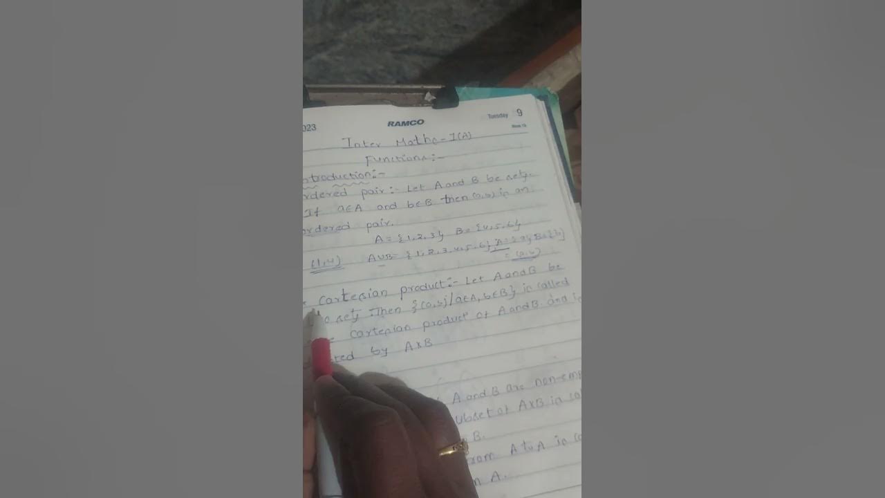 Intermediate Mathematics Maths 1A(Functions introduction) - YouTube