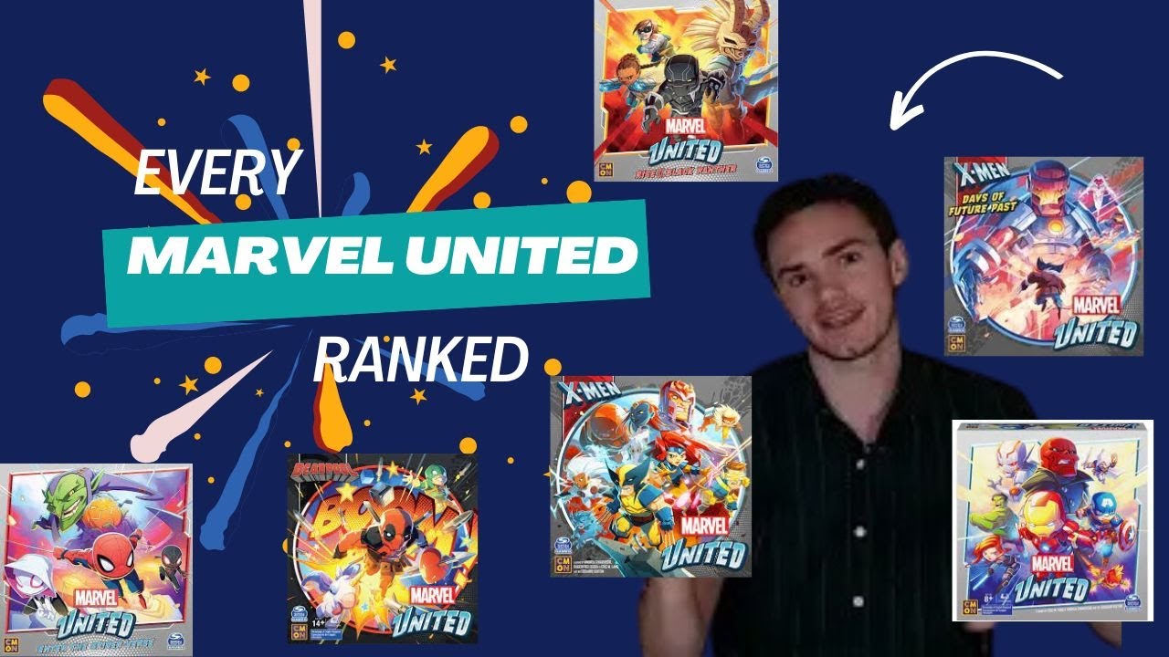 Every Marvel United Expansion Ranked | Marvel United Ranking - YouTube