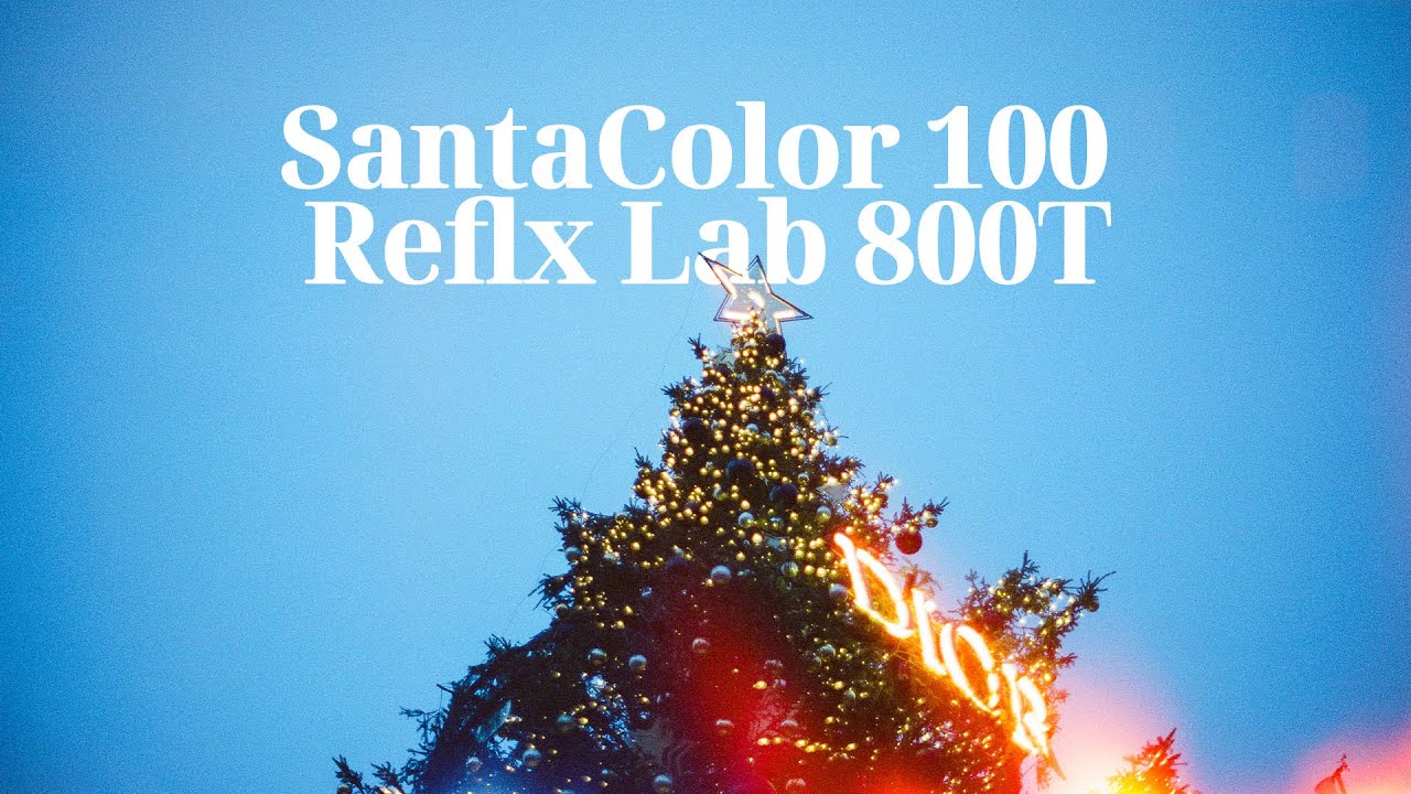 Christmas on SantaColor 100 and Reflx Lab 800T - YouTube