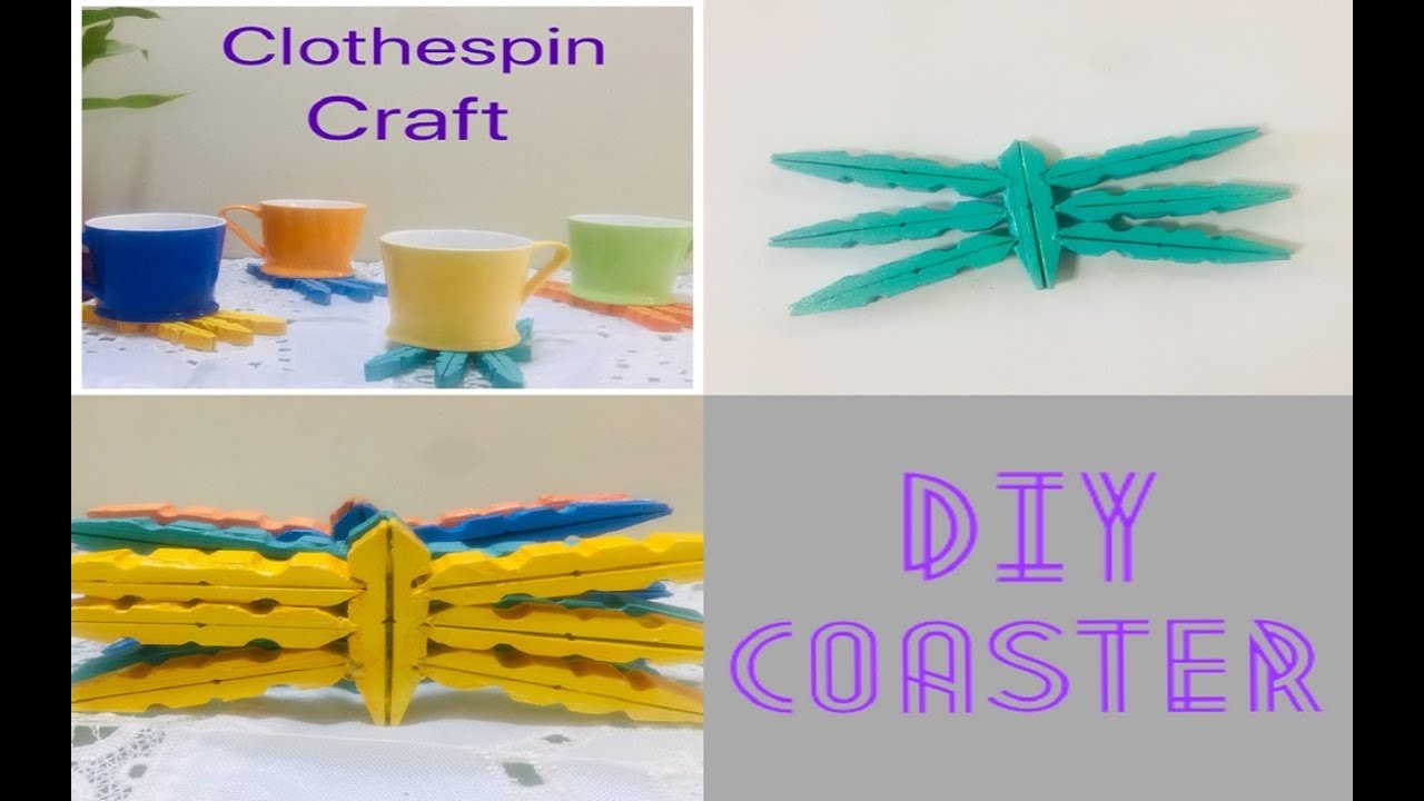 DIY Easy Coasters l How to make a Tea Coaster - YouTube