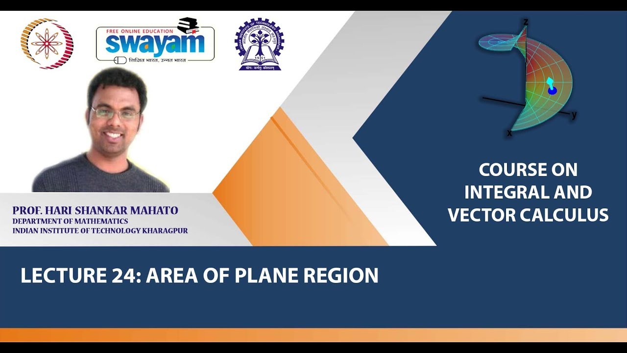 Lecture 24 : Area of Plane Region - YouTube