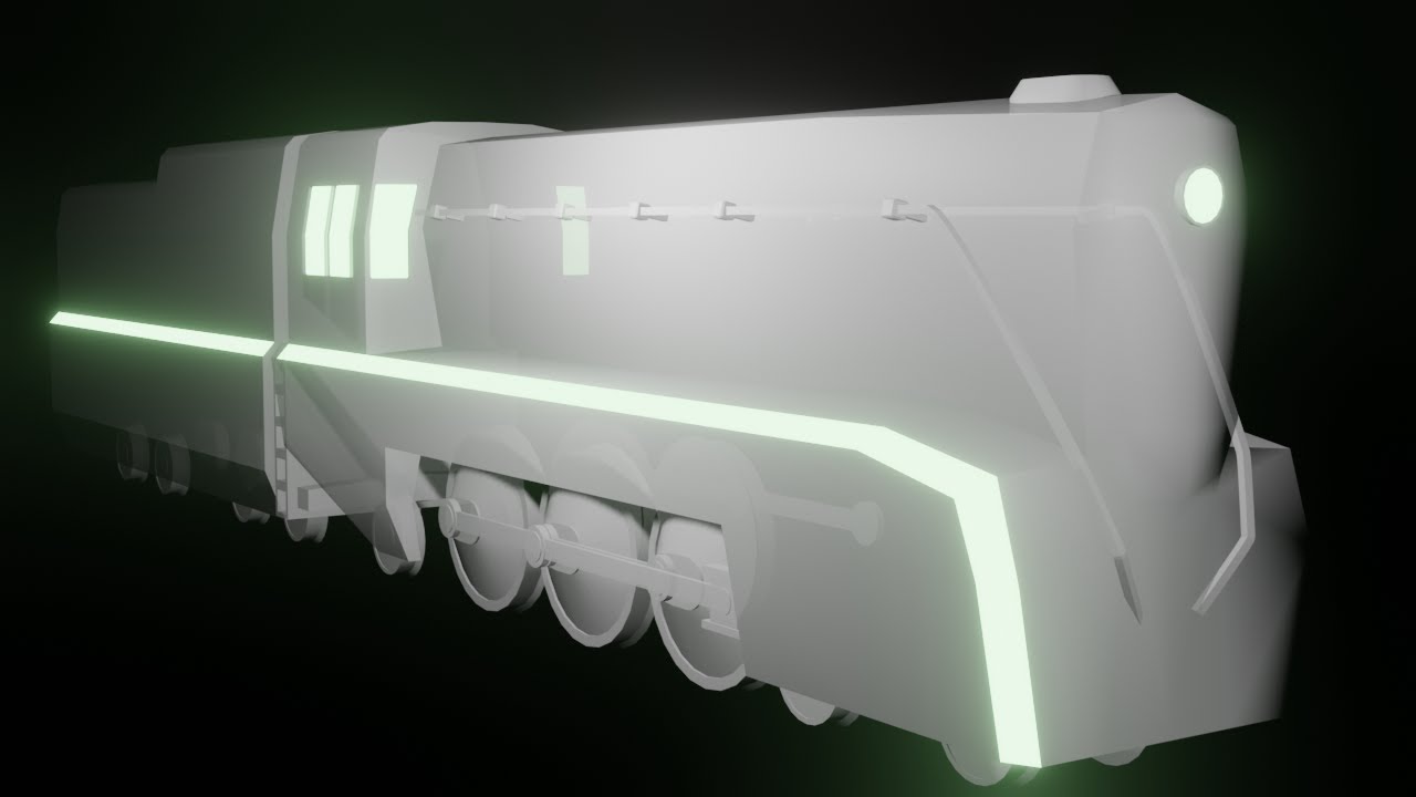 Blender Showcase: Phantom Express Rebuild (Terminal Railways train ...