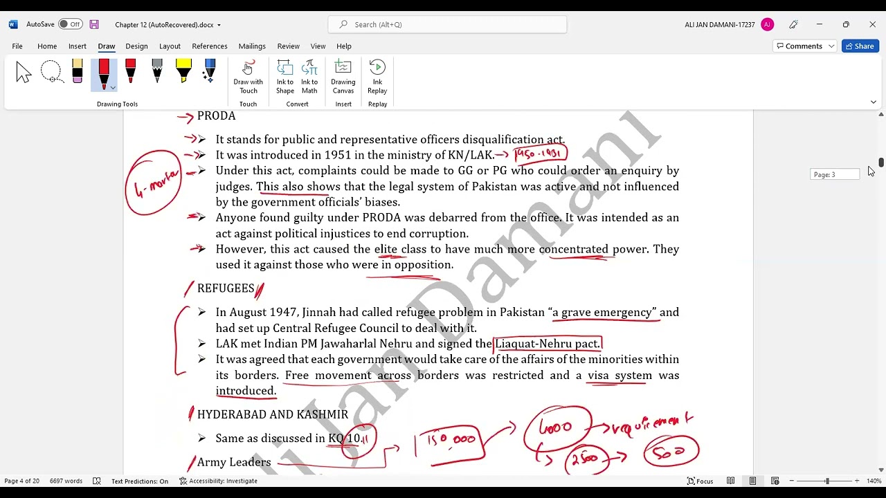 Malik Ghulam Muhammad | Pakistan Studies (2059) | O-levels | History ...