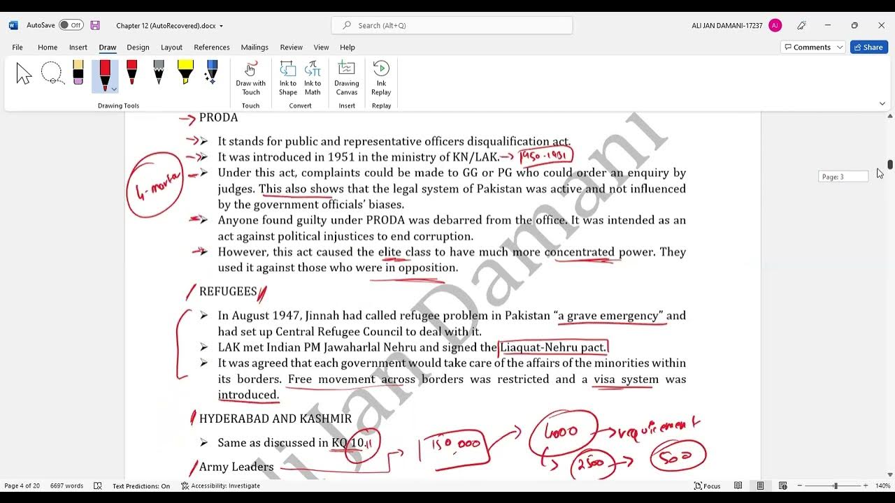 Malik Ghulam Muhammad | Pakistan Studies (2059) | O-levels | History ...