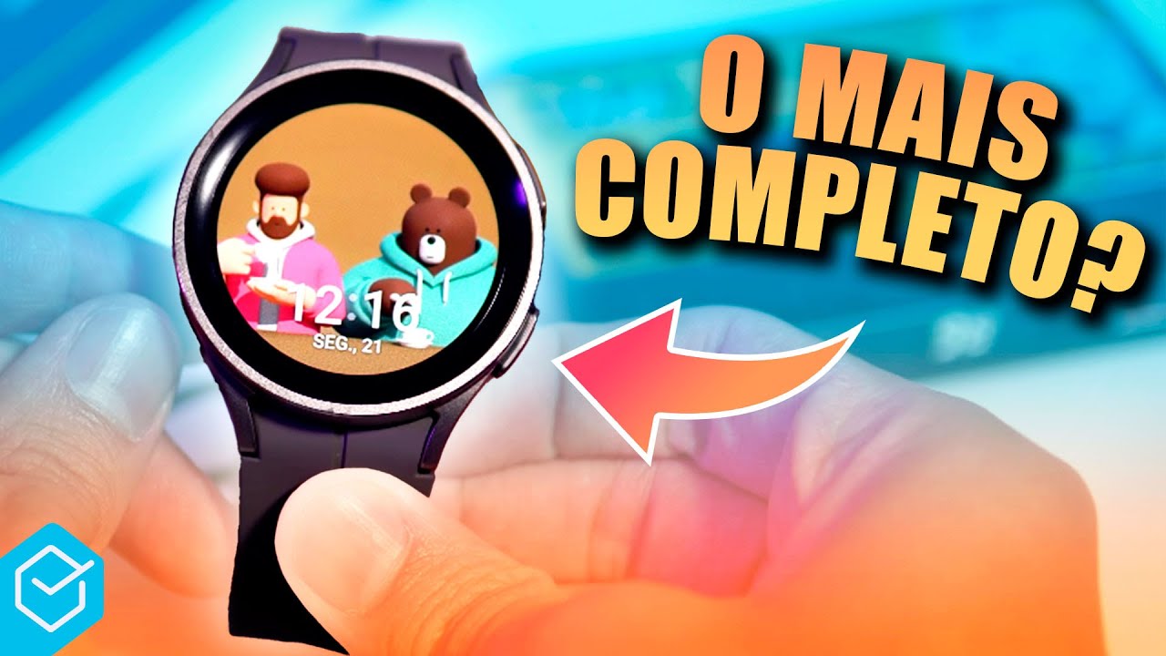 O RELÓGIO SAMSUNG MAIS COMPLETO do MOMENTO! // GALAXY WATCH 5 PRO - YouTube