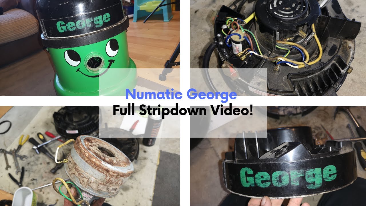 1992 Numatic George GVE370 - Stripdown and Refurbishment PART ONE ...