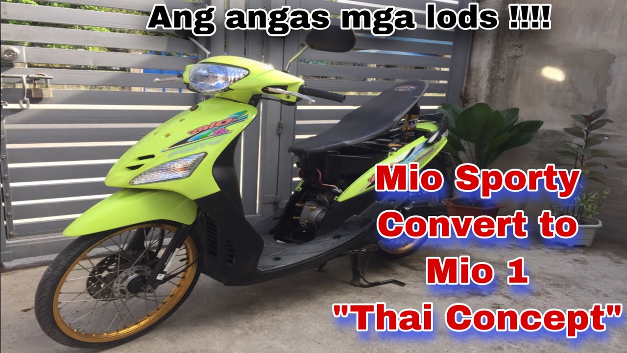 MIO SPORTY converted to MIO 1 | Thai Concept | Thailook style ...