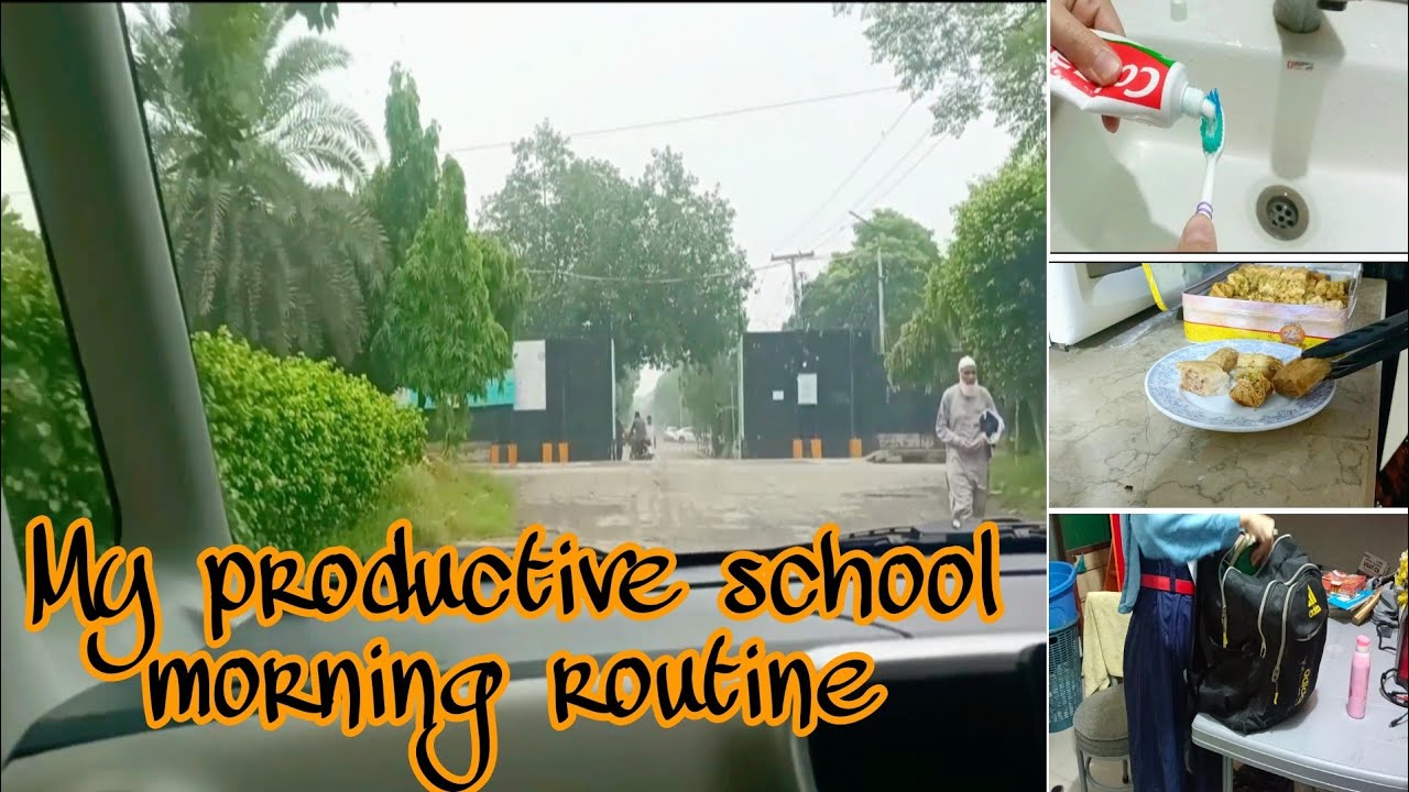 5am morning routine | My productive school morning routine - YouTube