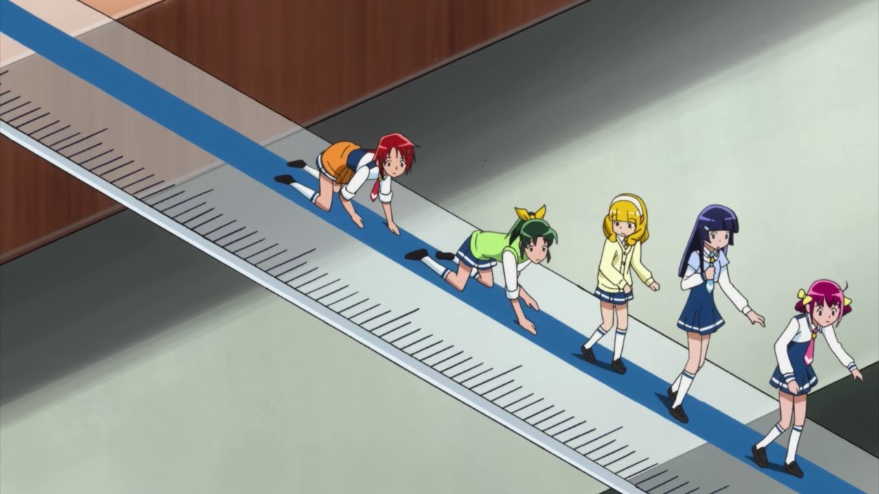 Smile Pretty Cure! shrinking - YouTube