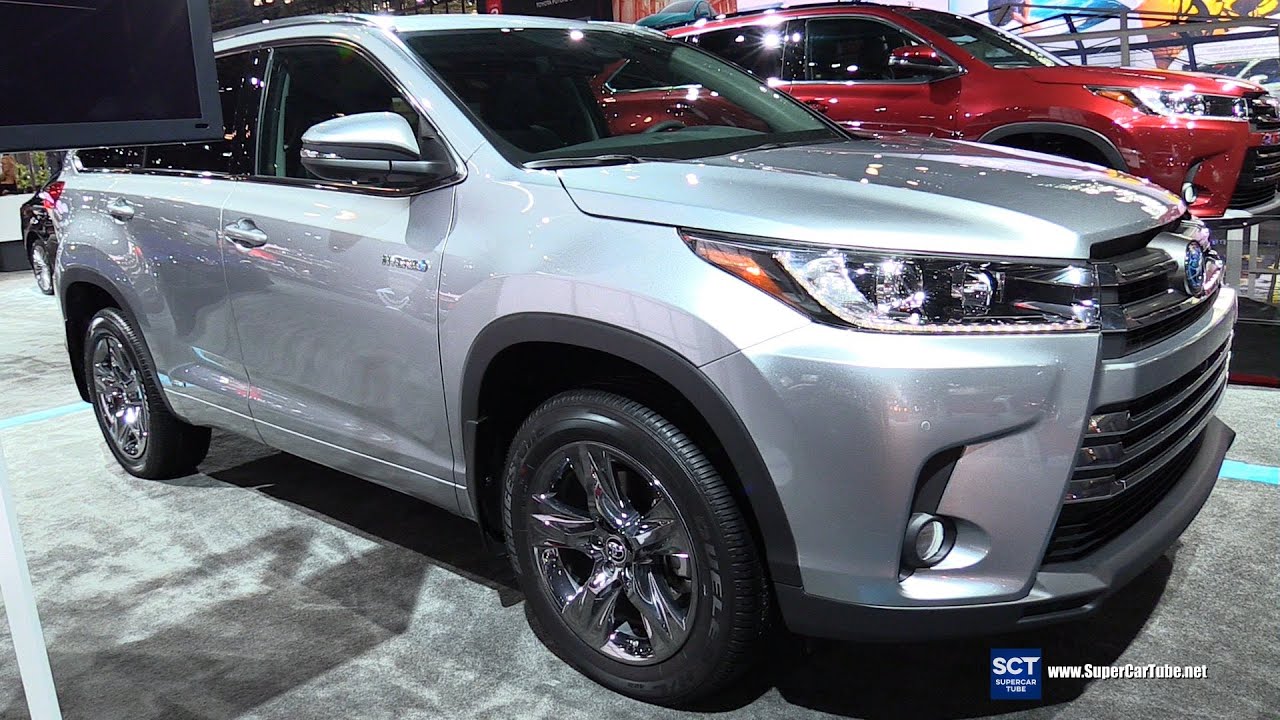 2017 Toyota Highlander Hybrid - Exterior and Interior Walkaround ...