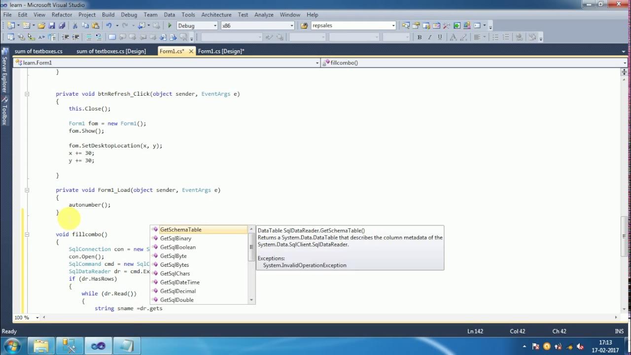 C# Tutorial - Bind Recodrs using combo box - YouTube