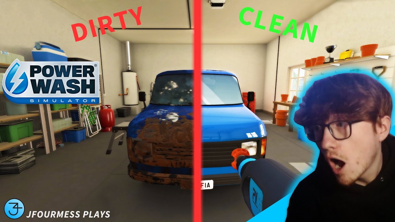 THE MOST SATISFYING GAME | Power washing simulator (part 1) - YouTube