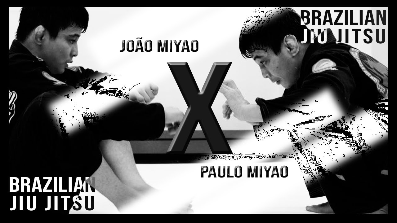LUTA ÉPICA ENTRE: Paulo Miyao X João Miyao Brazilian Jiu Jitsu - YouTube