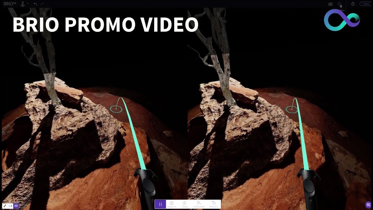 BrioVR - Coding-free Cloud Based Virutal Reality - YouTube