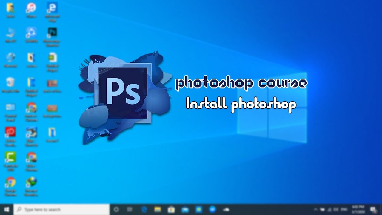 install photoshop - YouTube