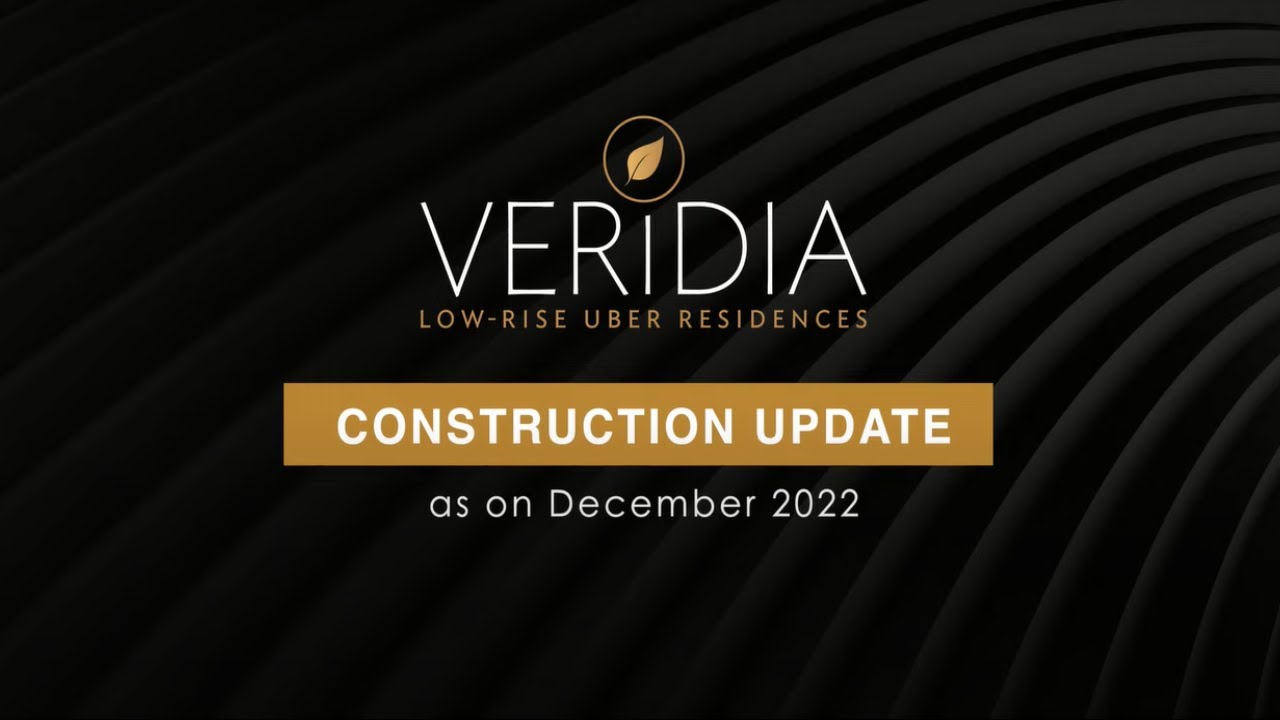 Veridia - Construction Update (As on December 2022) - YouTube