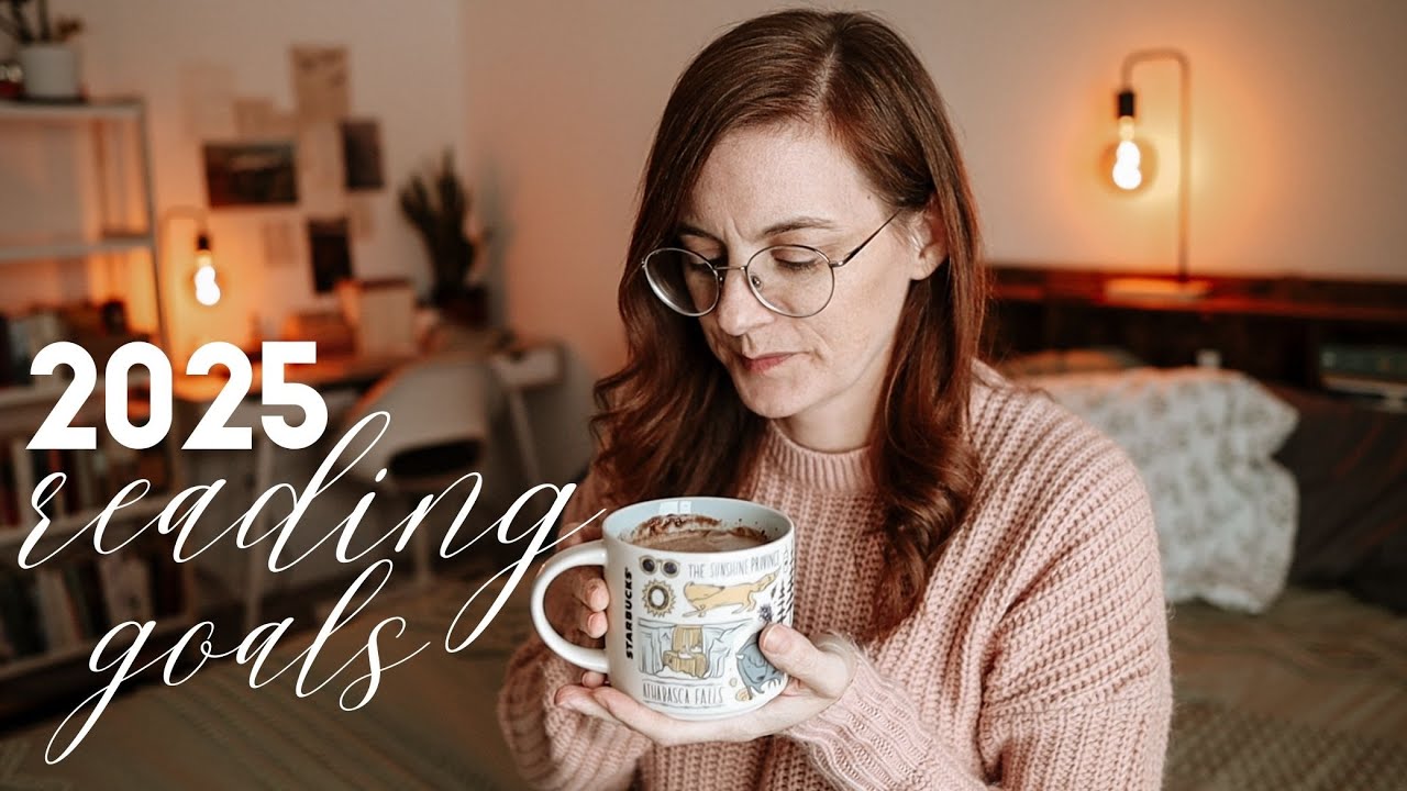 2025 reading goals & literary bucket list for the year 🥅 {BOOKMAS 2024 ...