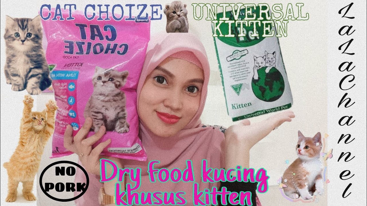 UNIVERSAL KITTEN & CAT CHOIZE KITTEN | Makanan Kucing - Dry food Khusus ...