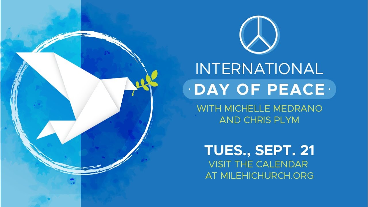 United Nations International Day of Peace Meditation September 21 - YouTube