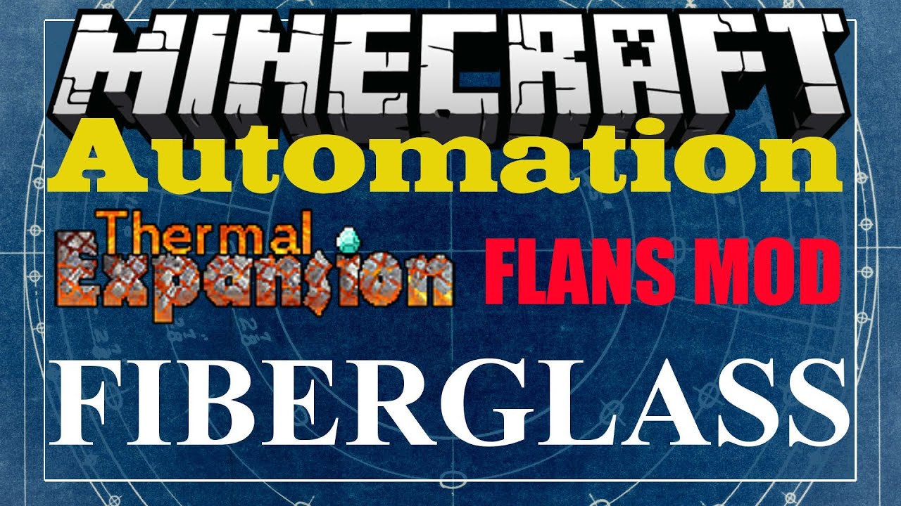 Thermal Expansion Automation: Fiberglass (Flans Gun Mod) - YouTube
