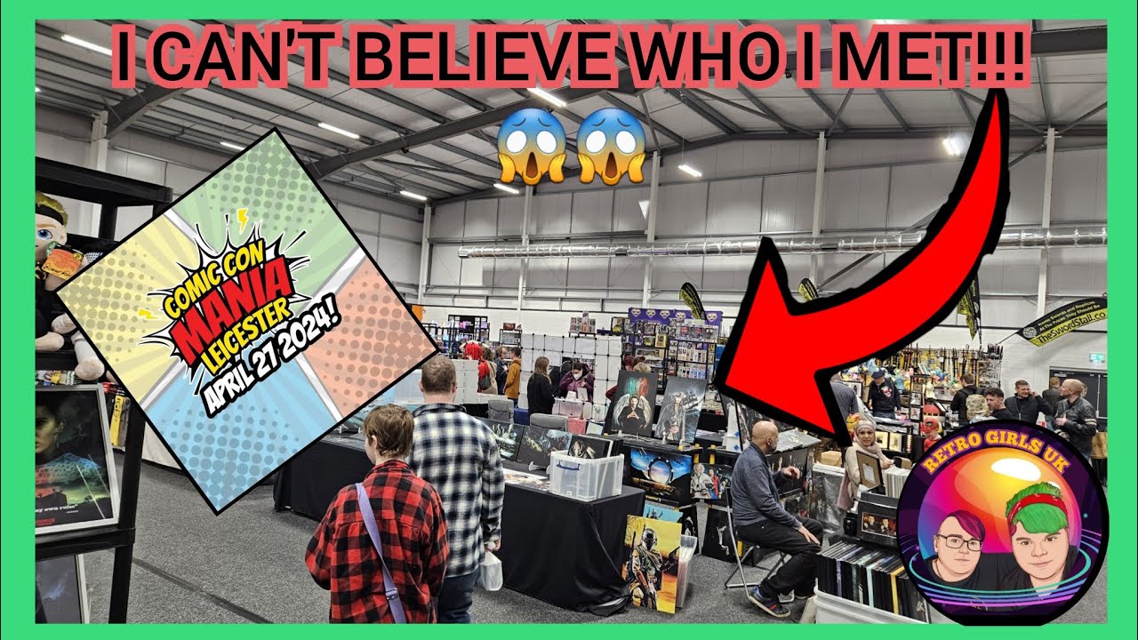 Comic Con Mania Leicester Vlog 2024!! | RGUK #vlog #celebrities # ...