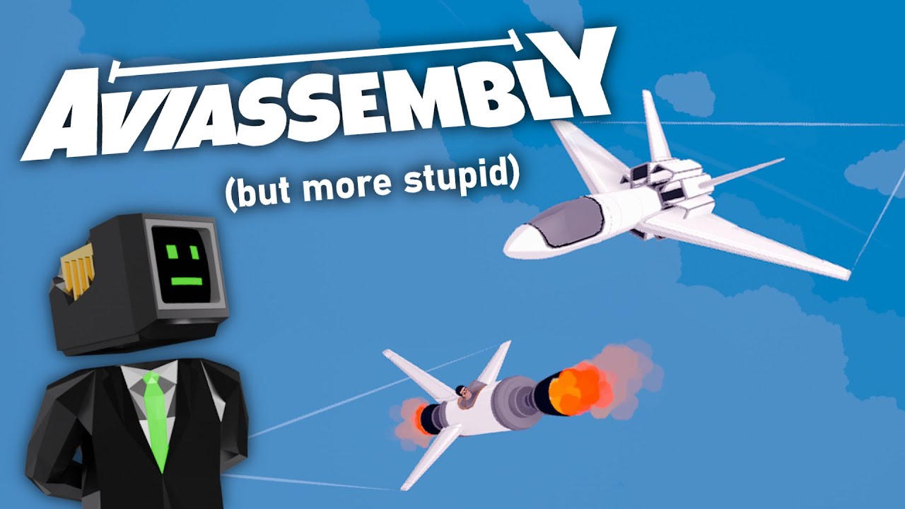 Making Ridiculous Plane Designs in Aviassembly - YouTube