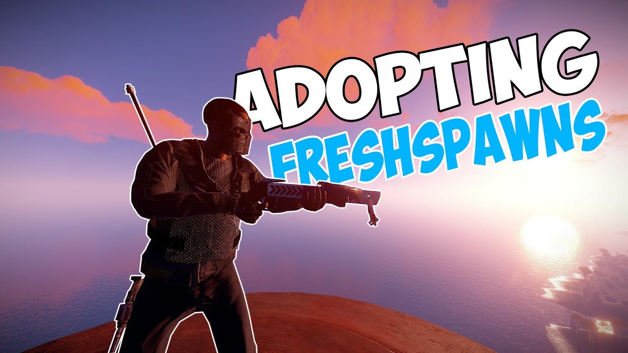 ADOPTING ANNOYING Fresh Spawns | Rust - YouTube