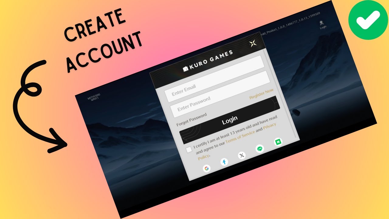 How to Create Account on Wuthering Waves - YouTube