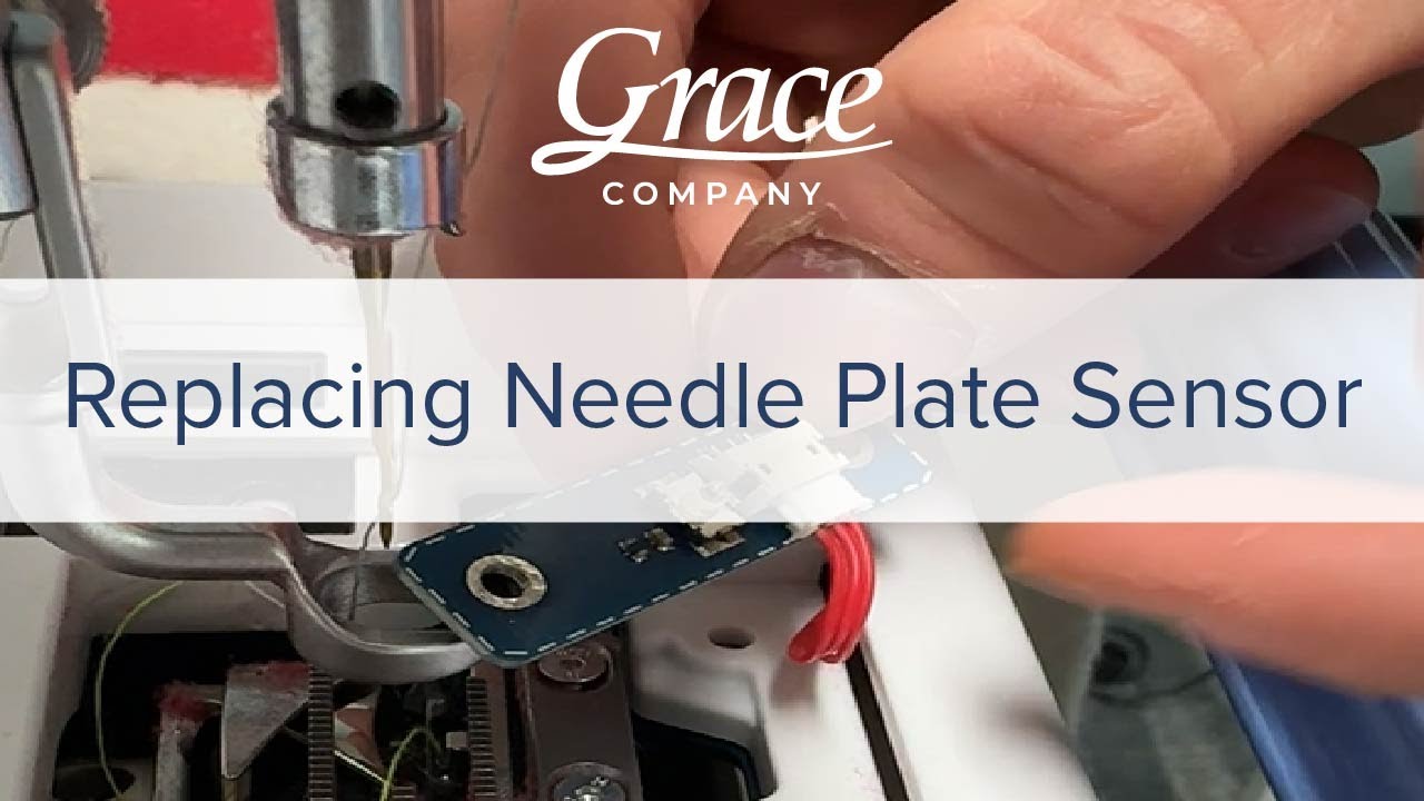 How to Replace the Needle Plate Sensor Board - YouTube