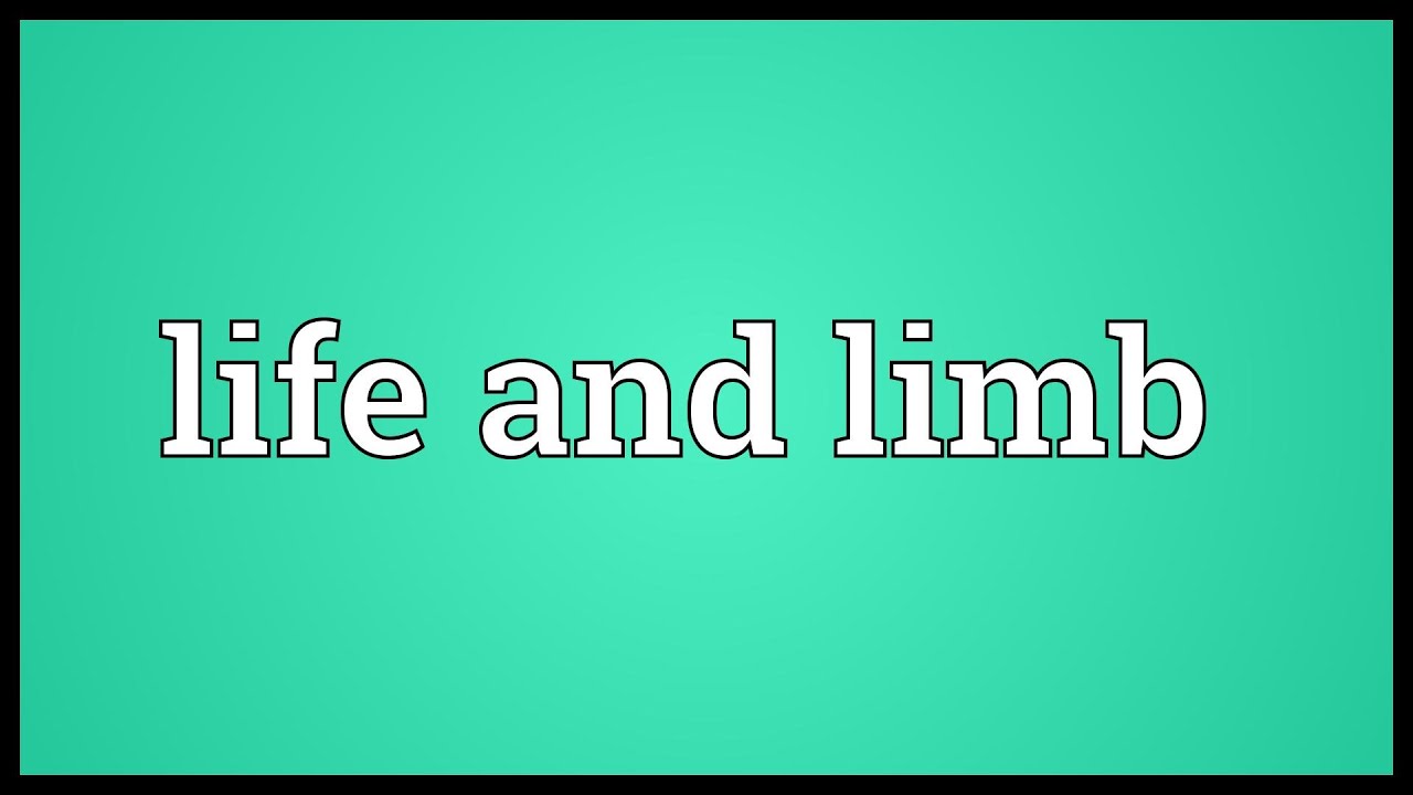 Life And Limb Meaning YouTube life-and-limb-meaning-youtube