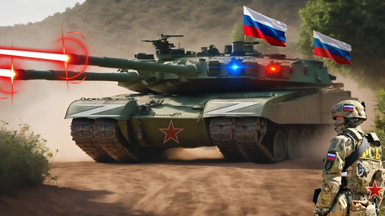 Close combat! Elite Russian Laser Tank Troops Conduct Military ...