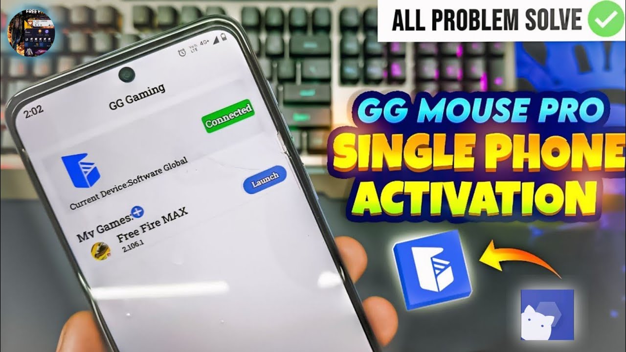 #Part1_GG Mouse Pro Single Phone Se Activate Kare | GG Mouse Pro Single ...