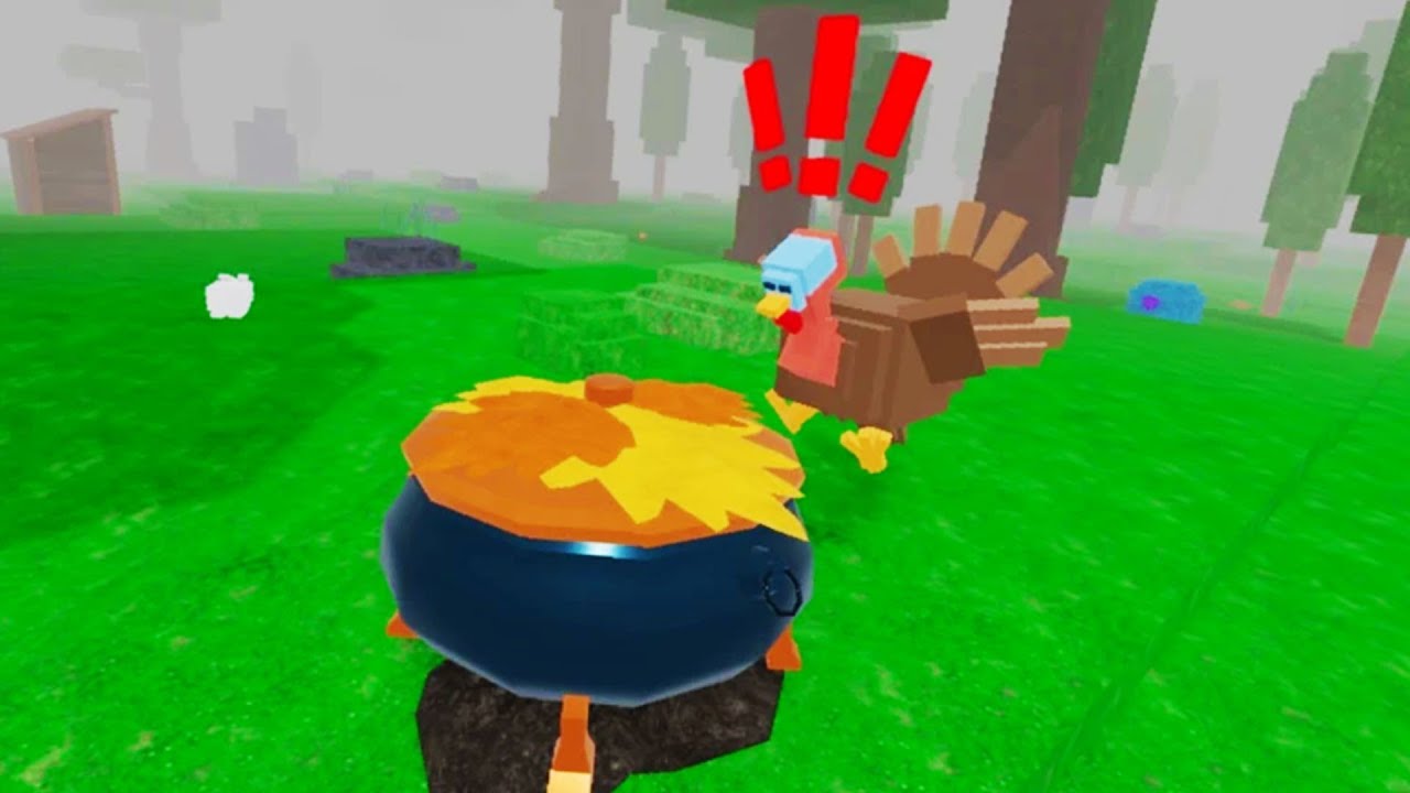 99 Nights In The Forest THANKSGIVING DINNER UPDATE (Roblox) - YouTube