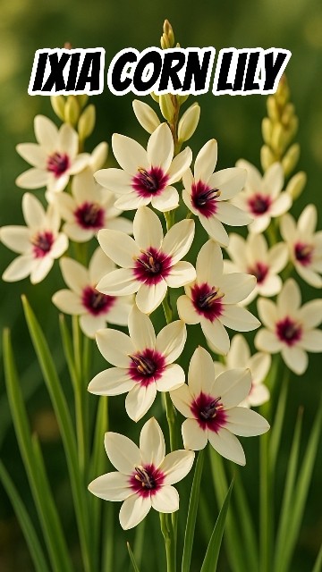 Discover the Beauty of Ixia – The Corn Lily Plant! - YouTube