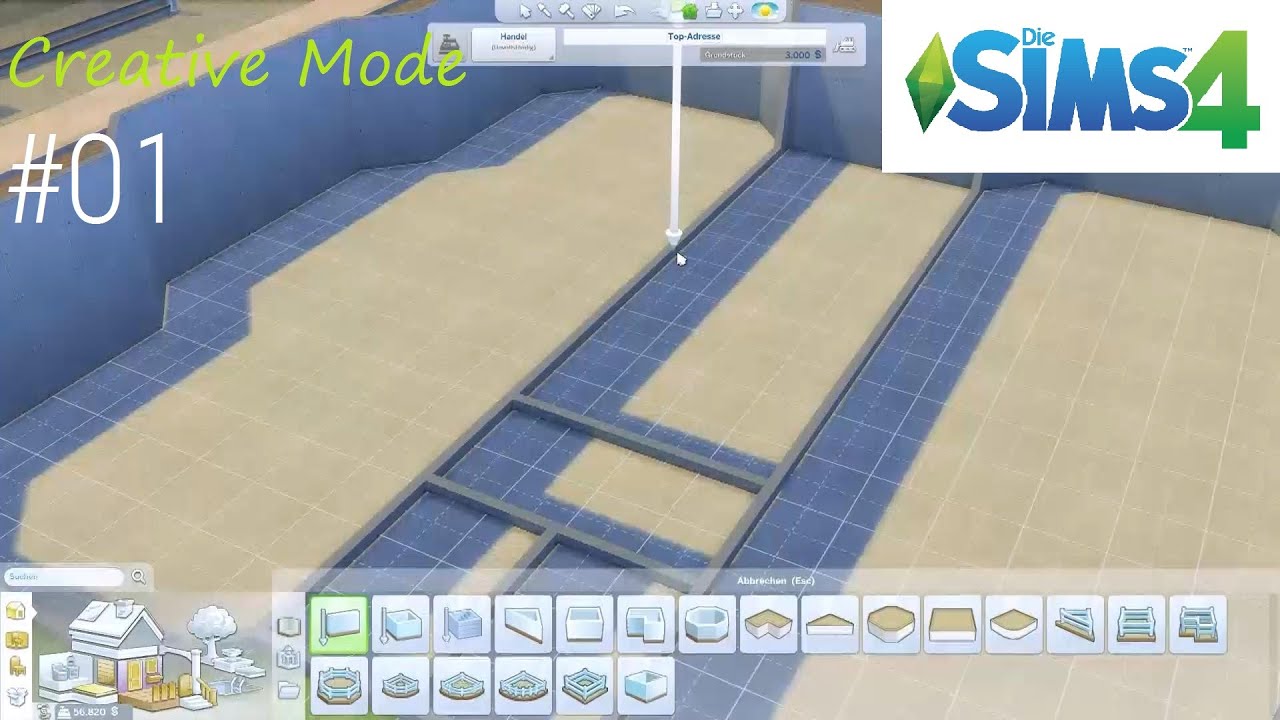 Möbel-Garten-Center - Sims 4 Creative Mode #01 - YouTube
