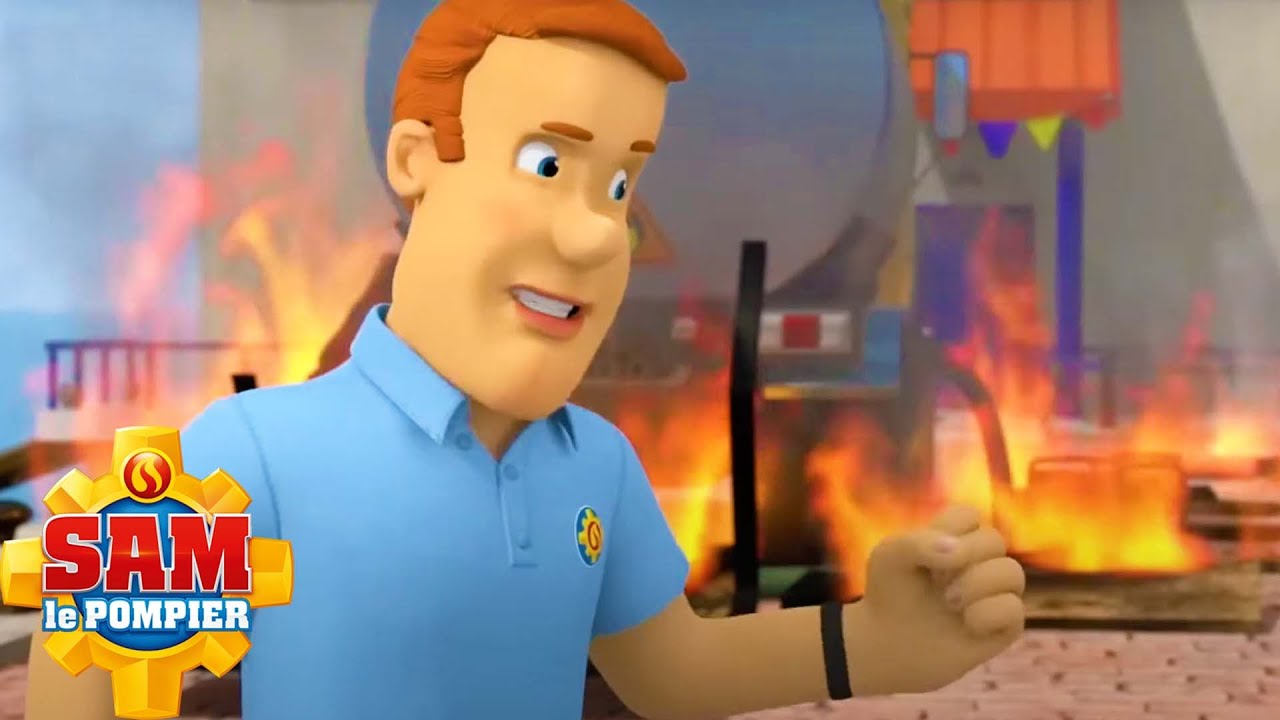 Lutter contre l'incendie! | Sam le Pompier | Dessin animé pour enfants ...