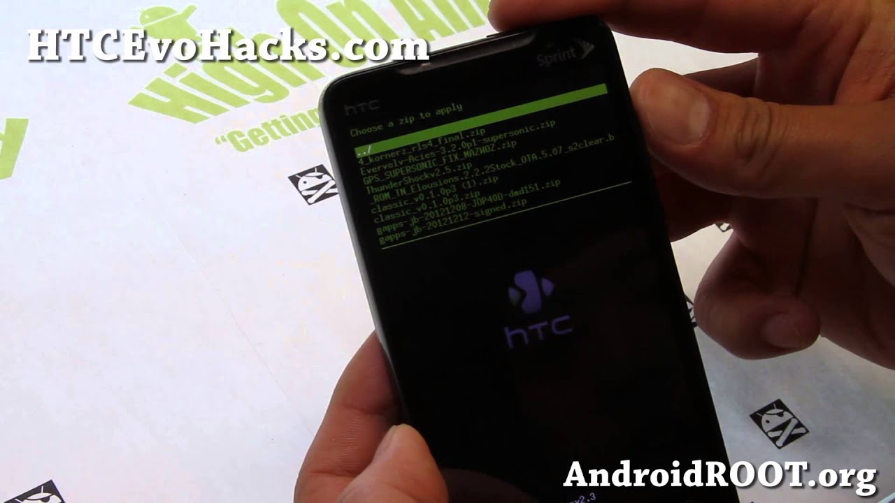 ThunderShock ROM for Rooted HTC Evo 4G! - YouTube