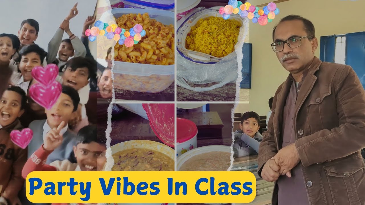 Classroom Part : A Fun Day With My Students - YouTube