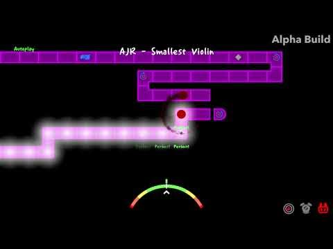 Smallest Violin - ADOFAI Custom Level by: G4M3R3XP3RT (Me) *Seizure Warning* - YouTube
