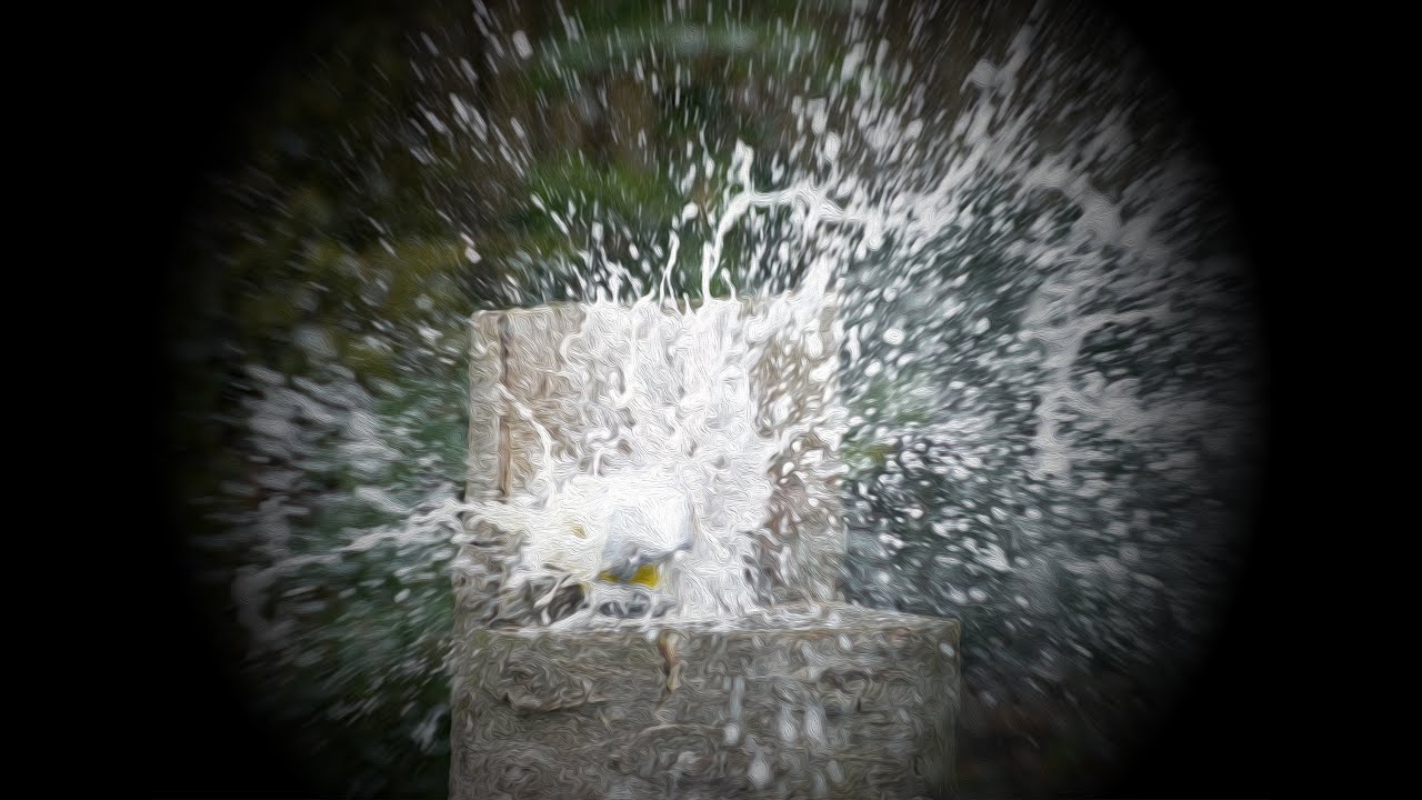 What Happens When a BULLET hits a Non-Alcoholic BEER CAN? - YouTube