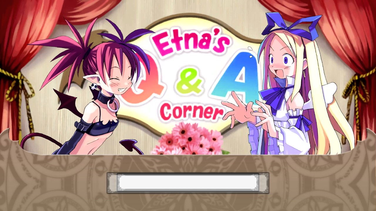 Disgaea PC (PC) Etna Mode Cutscene #12 Etna's Q & A Corner Part 2 - YouTube