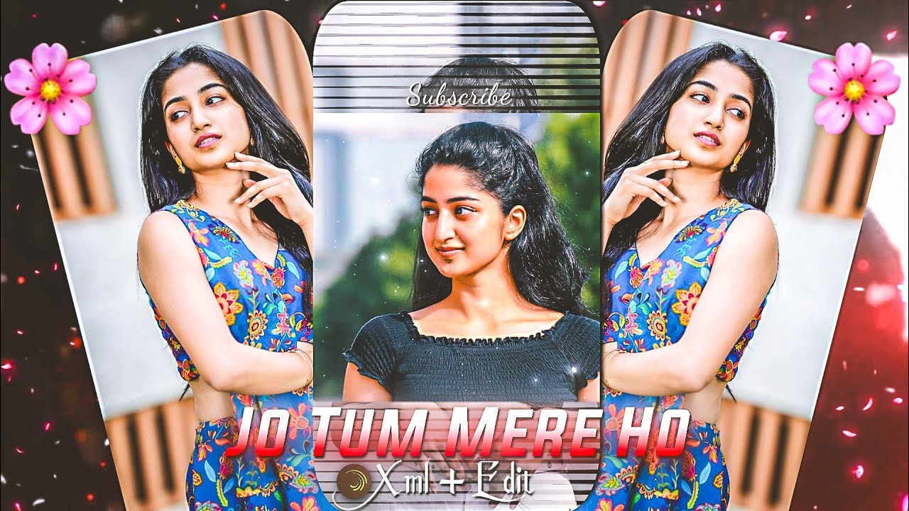 Jo Tum Mere Ho Song Xml Trend Video Editing Alight Motion Video Editing | Xml Video Editing ...