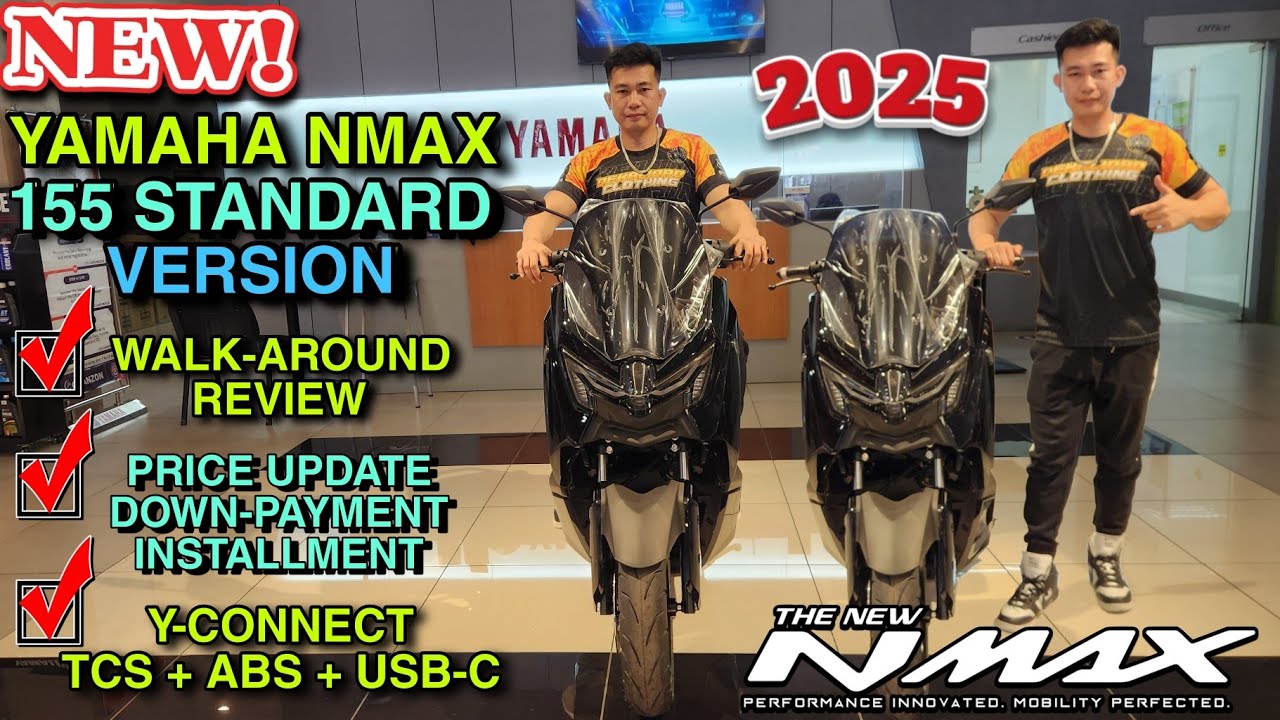 NEW YAMAHA NMAX 155 STD 2025 VERSION - YouTube