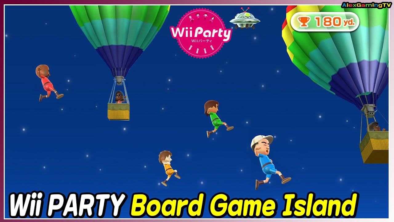 Wii Party - Board Game Island (Master com) David vs Matt vs Yoko vs ...