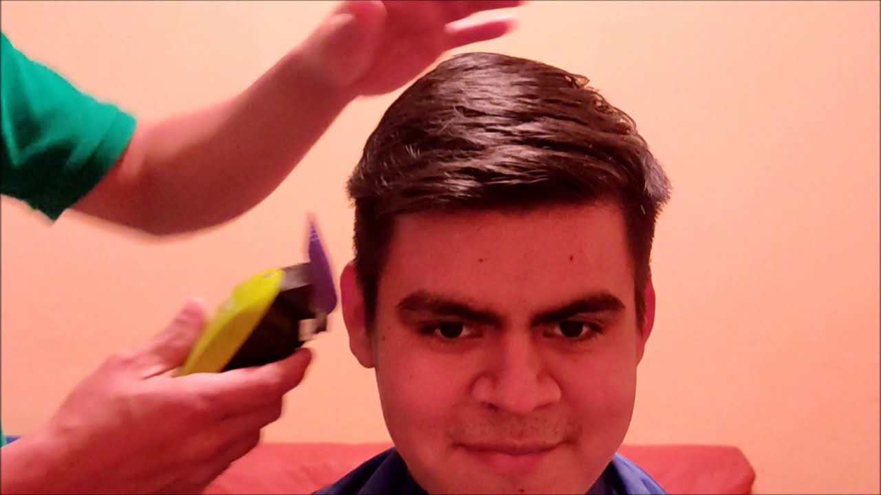 Corte Fácil en Cabello Rebelde | Corte en cabello muy lacio - YouTube