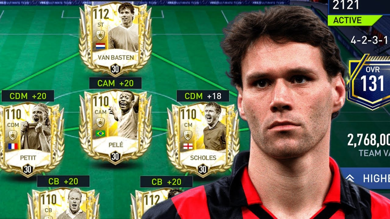 OMG 🙀 VAN BASTEN The Greatest Striker | FIFA MOBILE | OVR 131 - YouTube
