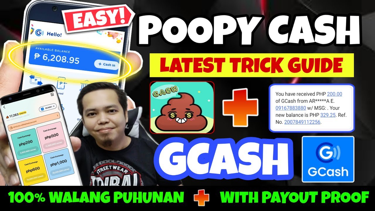 Poopy Cash App Latest Trick Guide - Libreng 200 Pesos Gcash Daily ...